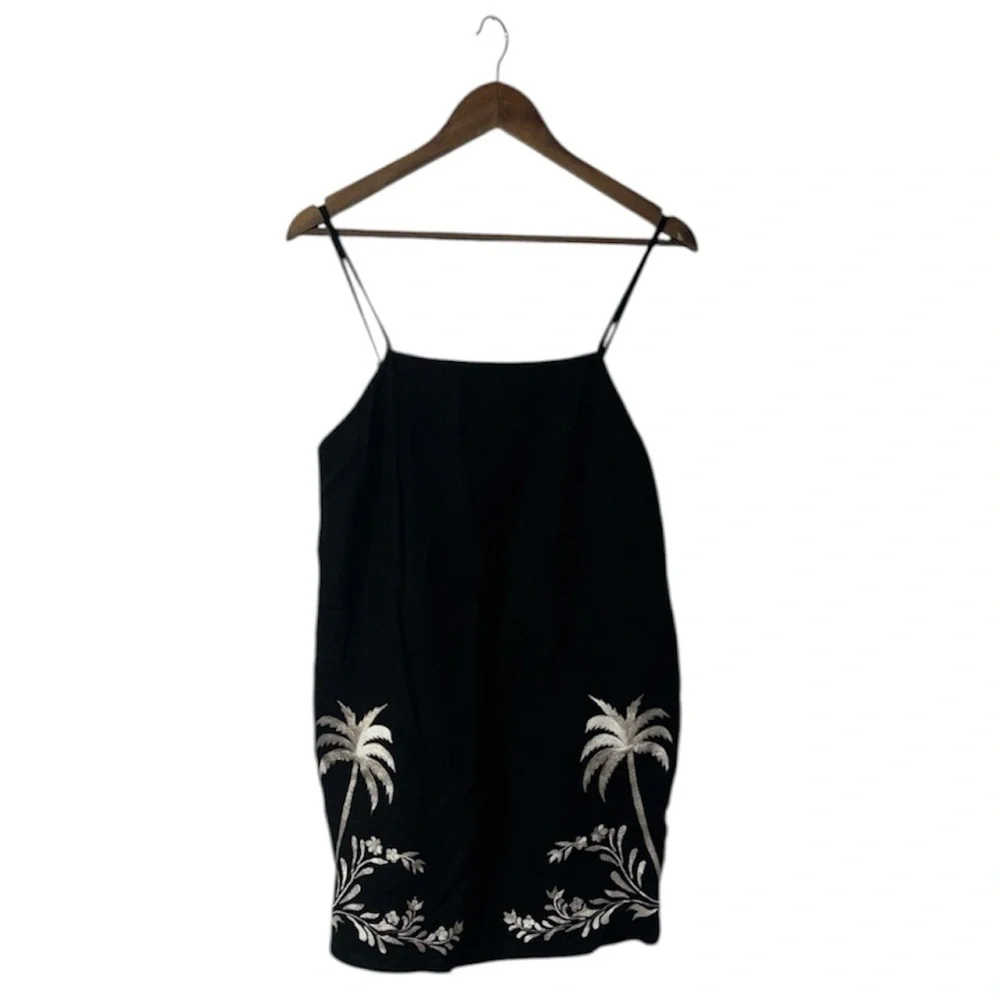Calypso St. Barth | Dresses | New Calypso St Barth Black Linen Mini ...